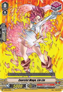 Exorcist Mage, Lin Lin - V-BT05: Aerial Steed Liberation - Cardfight ...