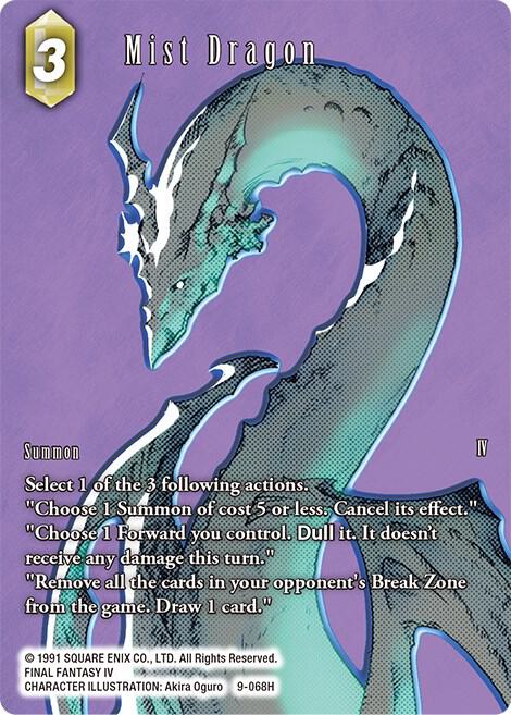 Mist Dragon (Full Art) - Opus IX - Final Fantasy TCG