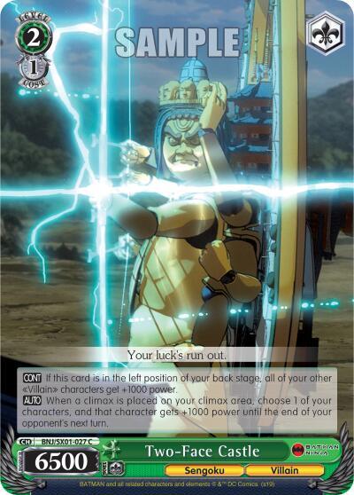 Two-Face Castle - Batman Ninja - Weiss Schwarz - TCGplayer.com