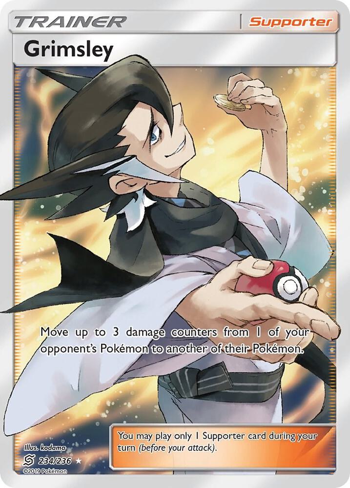 Grimsley (Full Art) - SM - Unified Minds - Pokemon - TCGplayer.com