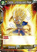 Cabba, Undisguised Rage - Assault of the Saiyans Pre-Release Cards ...