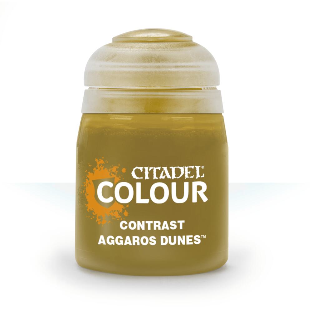 Citadel Contrast Paint: Aggaros Dunes (18ml) - Citadel Paint Pots ...