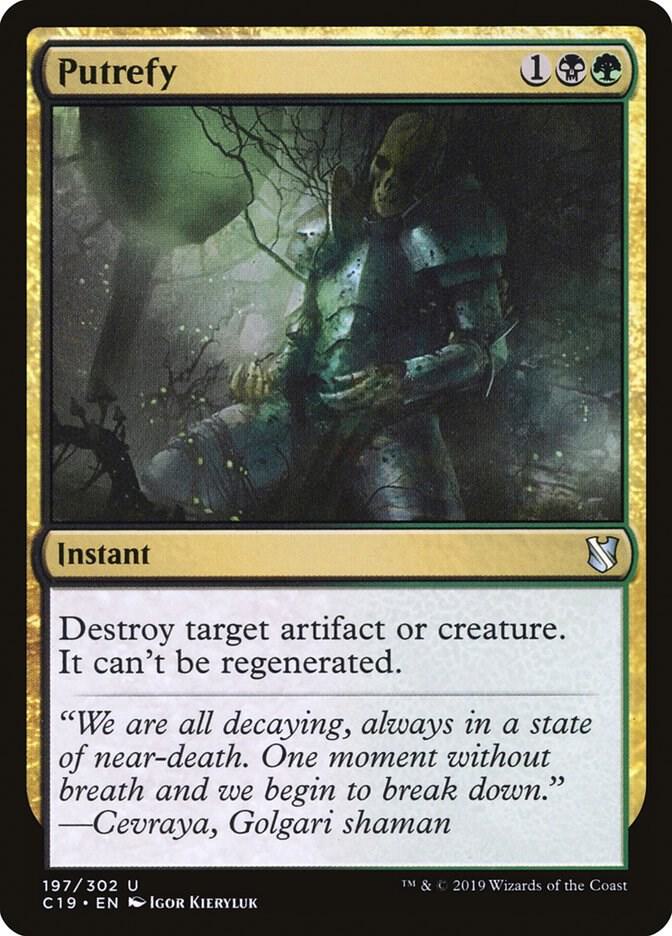 Putrefy - Commander 2019 - Magic: The Gathering - TCGplayer.com