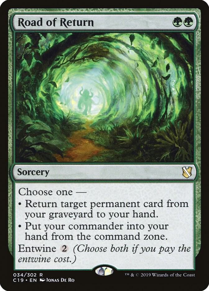 Road of Return - Commander 2019 - Magic: The Gathering - TCGplayer.com