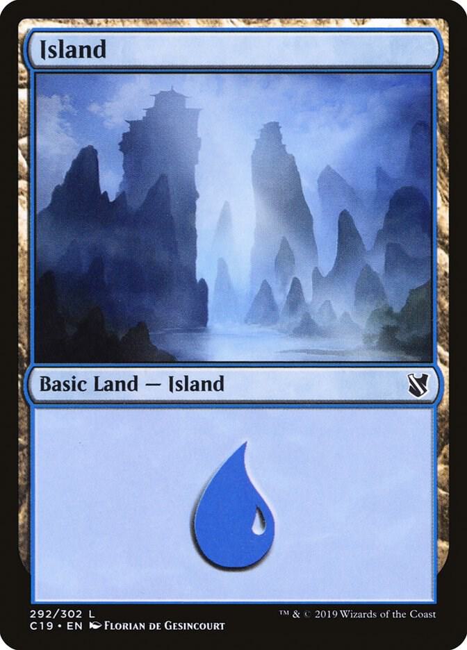 Island (292) - Commander 2019 - Magic: The Gathering - TCGplayer.com