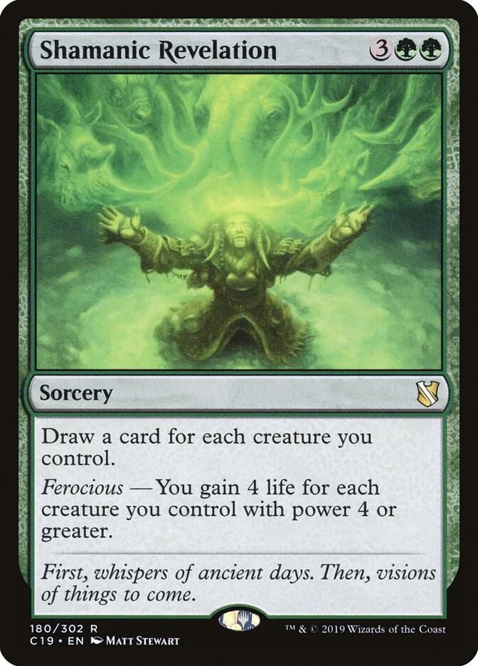 Shamanic Revelation - Commander 2019 - Magic: The Gathering - TCGplayer.com