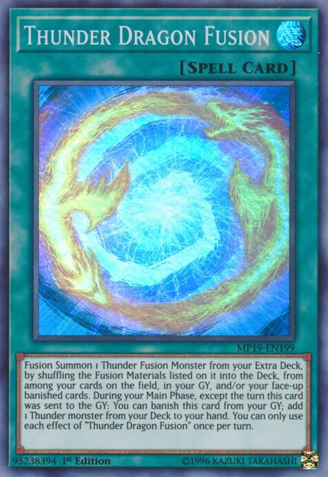 Thunder Dragondark - 2019 Gold Sarcophagus Tin Mega Pack - YuGiOh ...