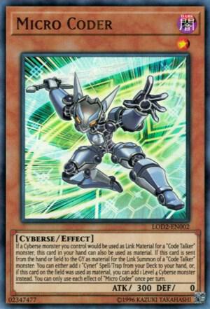 Micro Coder - Yu-Gi-Oh! Video Game Promotional Cards - YuGiOh ...