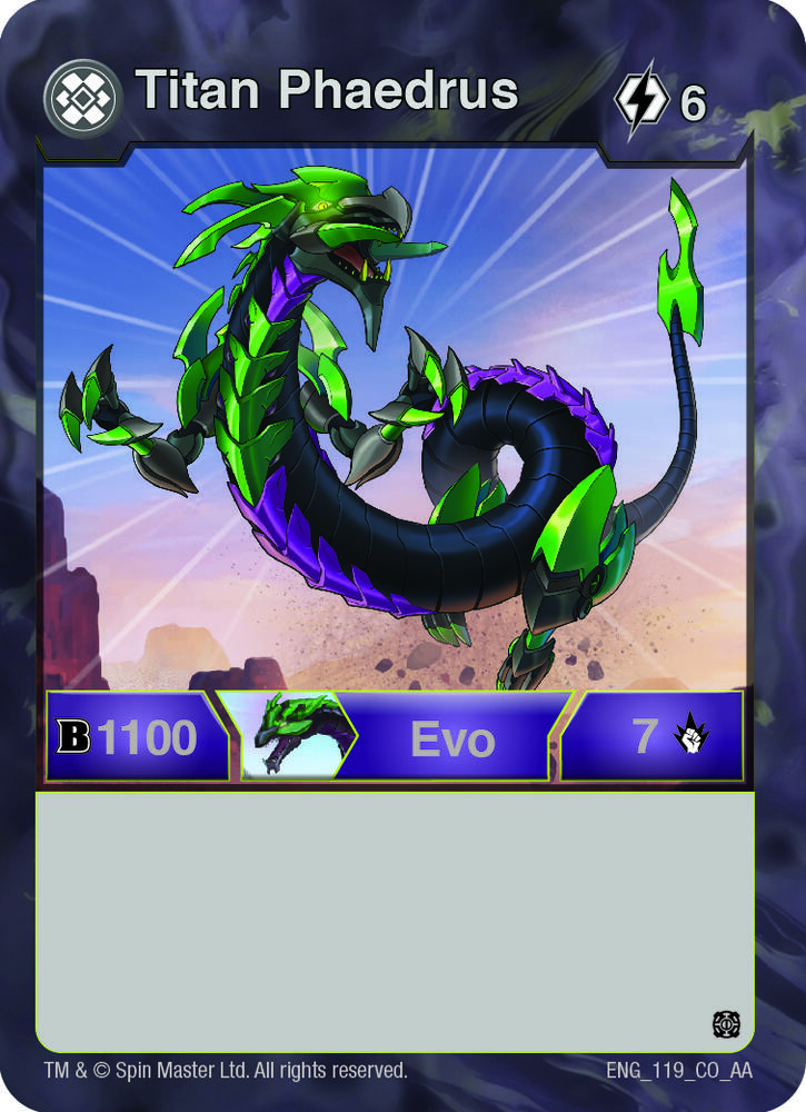 Titan Phaedrus - Age of Aurelus - Bakugan TCG - TCGplayer.com
