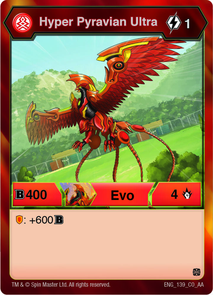 Bakugan Pyravian Gold