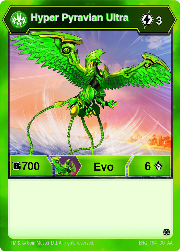 Bakugan Pyravian Gold