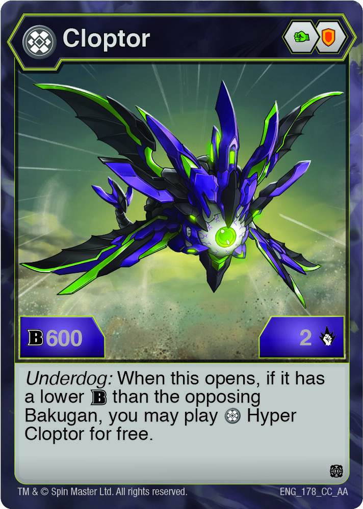 Cloptor (178) - Age of Aurelus - Bakugan TCG - TCGplayer.com