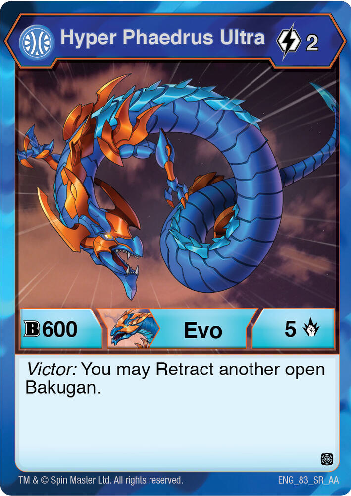 Hyper Phaedrus Ultra - Age of Aurelus - Bakugan TCG - TCGplayer.com