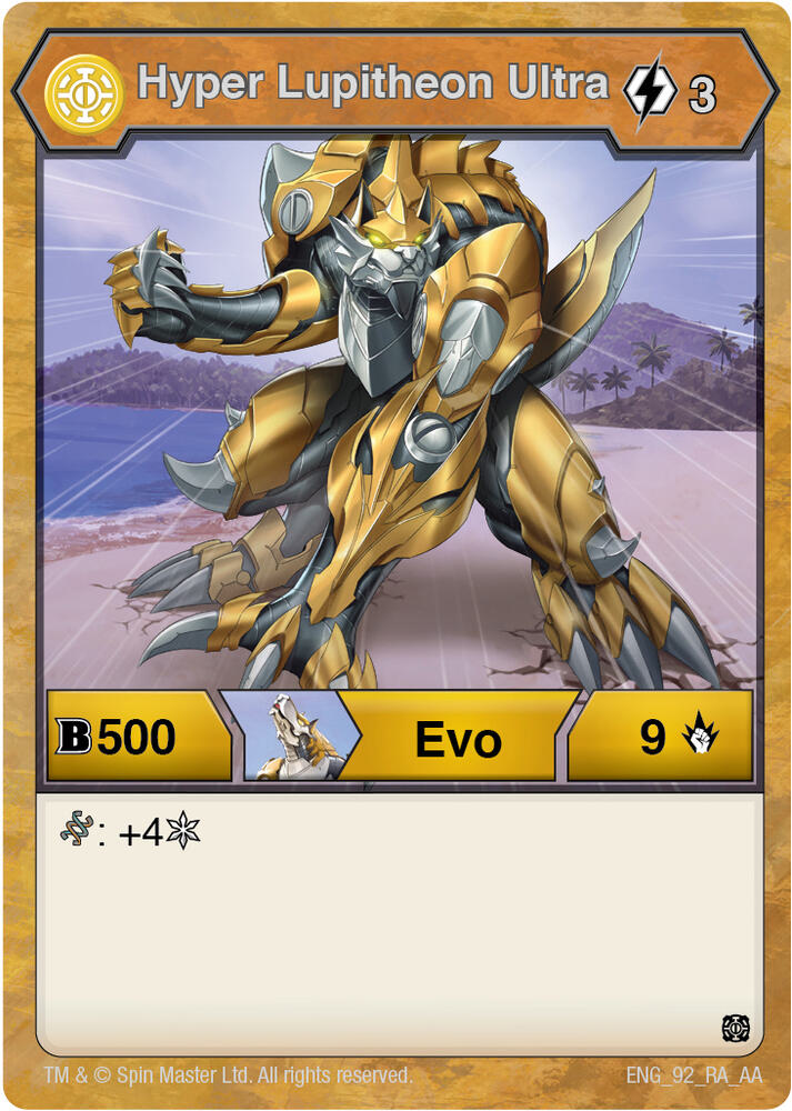 Hyper Lupitheon Ultra - Age of Aurelus - Bakugan TCG - TCGplayer.com