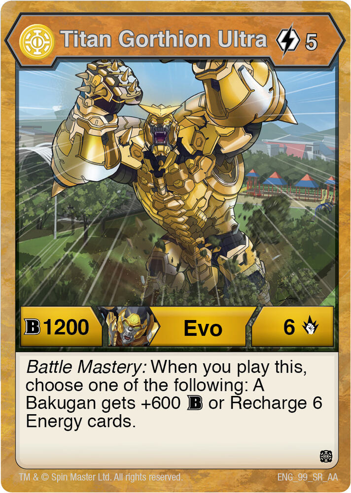 Titan Gorthion Ultra - Age of Aurelus - Bakugan TCG - TCGplayer.com