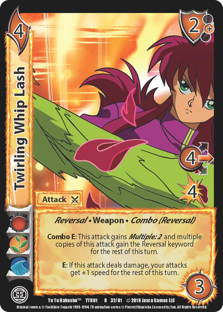 Twirling Whip Lash - Yu Yu Hakusho - UniVersus - TCGplayer.com
