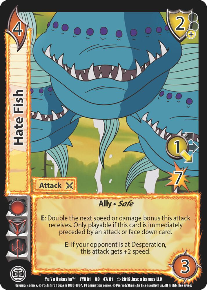 Hate Fish - Yu Yu Hakusho - UniVersus - TCGplayer.com