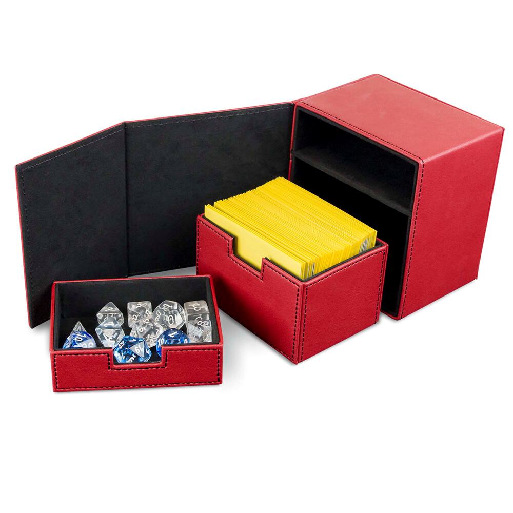 Deck Vault LX - 100 - Red - BCW Deck Boxes - Deck Boxes - TCGplayer.com