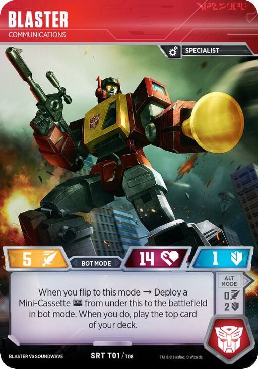 Blaster - Communications - Blaster VS Soundwave Box Set - Transformers ...