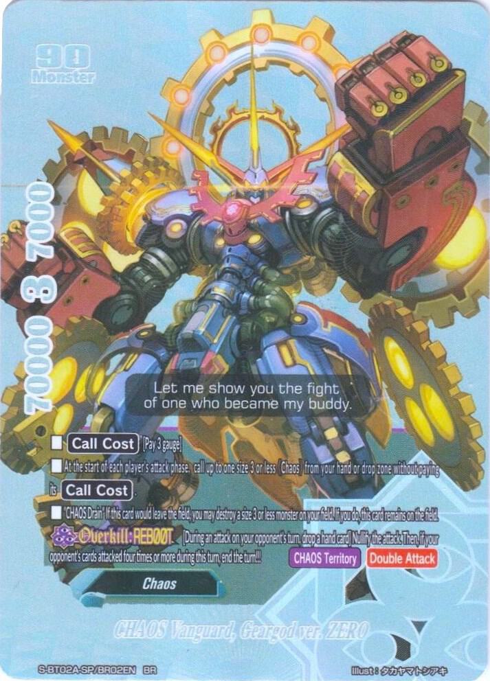 CHAOS Vanguard, Geargod ver. ZERO (BR) - Blazing Overclash - Future ...