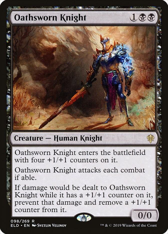Oathsworn Knight - Throne of Eldraine - Magic: The Gathering ...