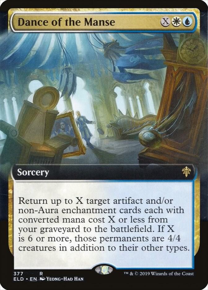 Dance of the Manse (Extended Art) - Throne of Eldraine - Magic: The ...
