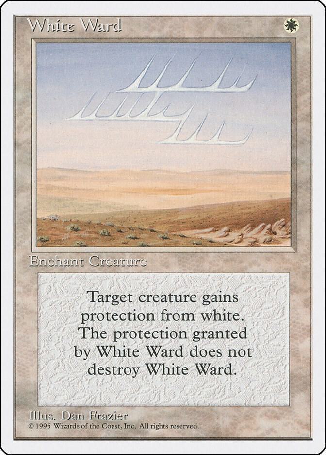 White Ward - Fourth Edition - Magic: The Gathering - TCGplayer.com