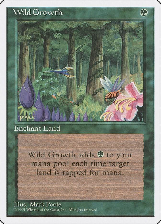 Wild Growth - Fourth Edition - Magic: The Gathering - TCGplayer.com