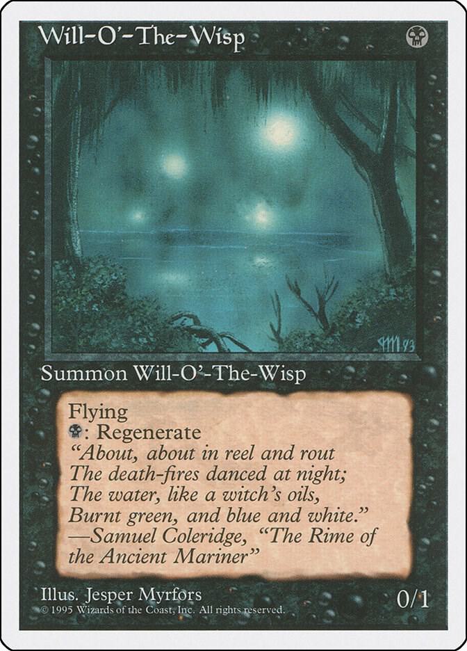 Will-o'-the-Wisp - Fourth Edition - Magic: The Gathering - TCGplayer.com