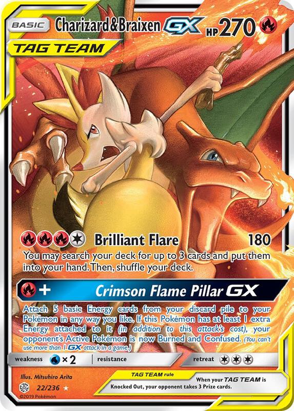 Charizard & Braixen GX - SM - Cosmic Eclipse - Pokemon - TCGplayer.com