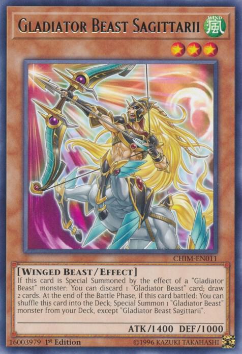Gladiator Beast Sagittarii - Chaos Impact - YuGiOh - TCGplayer.com