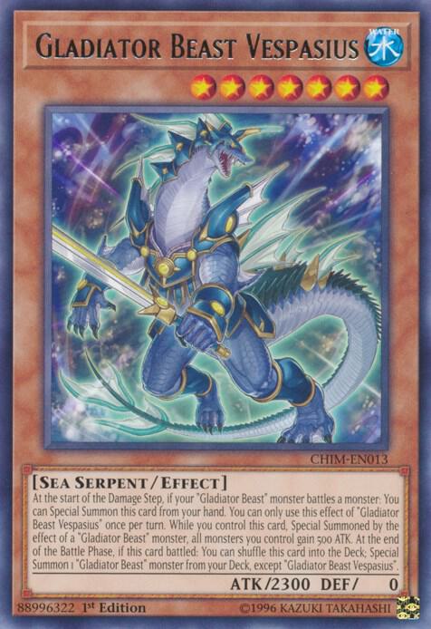 Gladiator Beast Domitianus - Chaos Impact - YuGiOh
