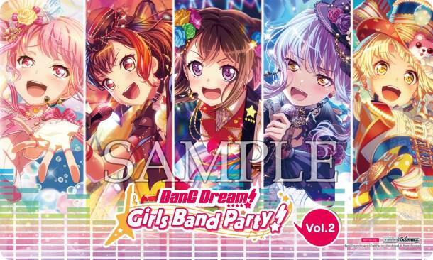 Weiss Schwarz Preorder Playmat - BanG Dream! Girls Band Party! Vol.2 ...