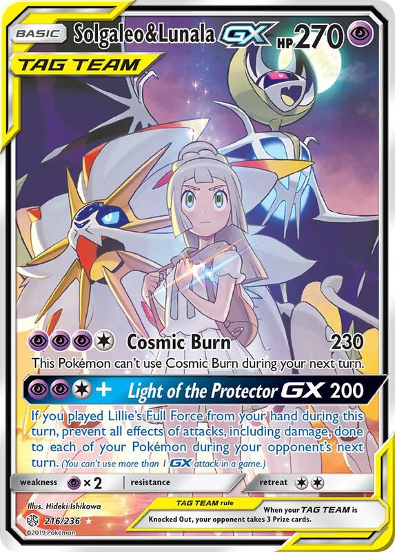 Solgaleo & Lunala GX (Full Art) - SM - Cosmic Eclipse - Pokemon - TCGplayer.com