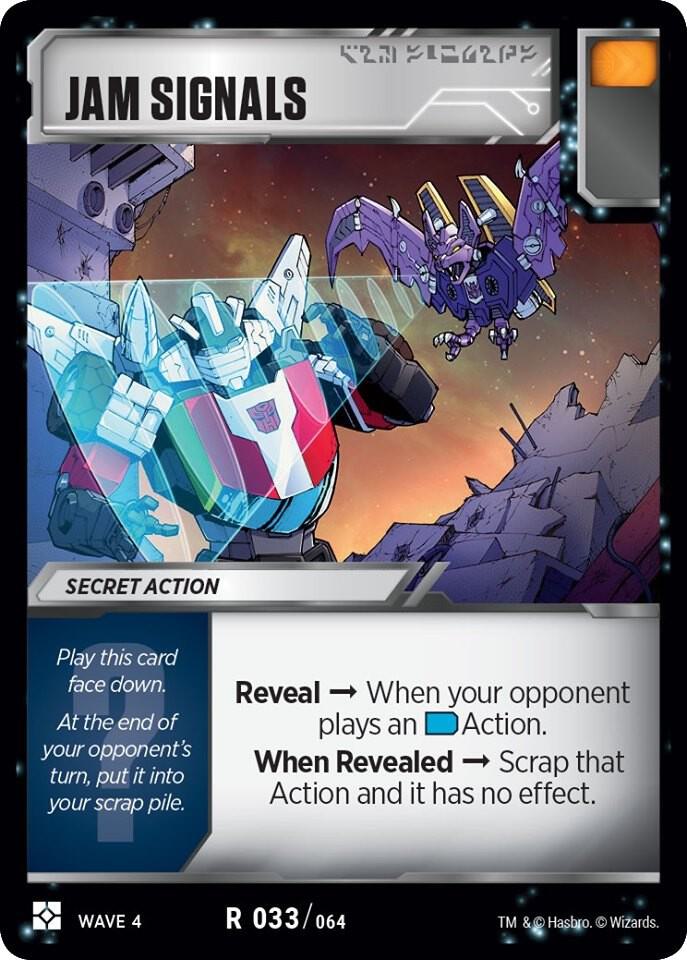 Jam Signals - War for Cybertron: Siege II - Transformers TCG ...