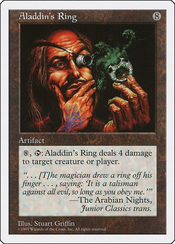 Aladdin's Ring - Fifth Edition - Magic: The Gathering - TCGplayer.com