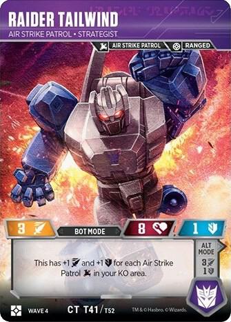 Raider Tailwind - Air Strike Patrol Strategist - War for Cybertron ...