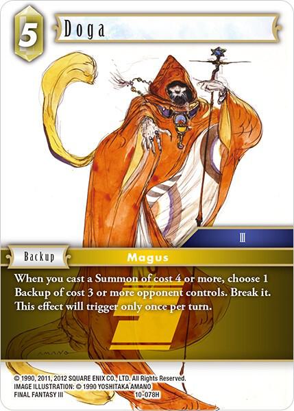 Doga - Opus X - Final Fantasy TCG - TCGplayer.com