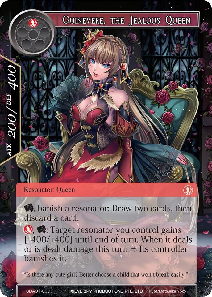 Guinevere, the Jealous Queen - Alice Origin Starter Deck - Force of ...