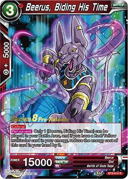 Beerus, Biding His Time - Malicious Machinations Pre-Release Cards ...