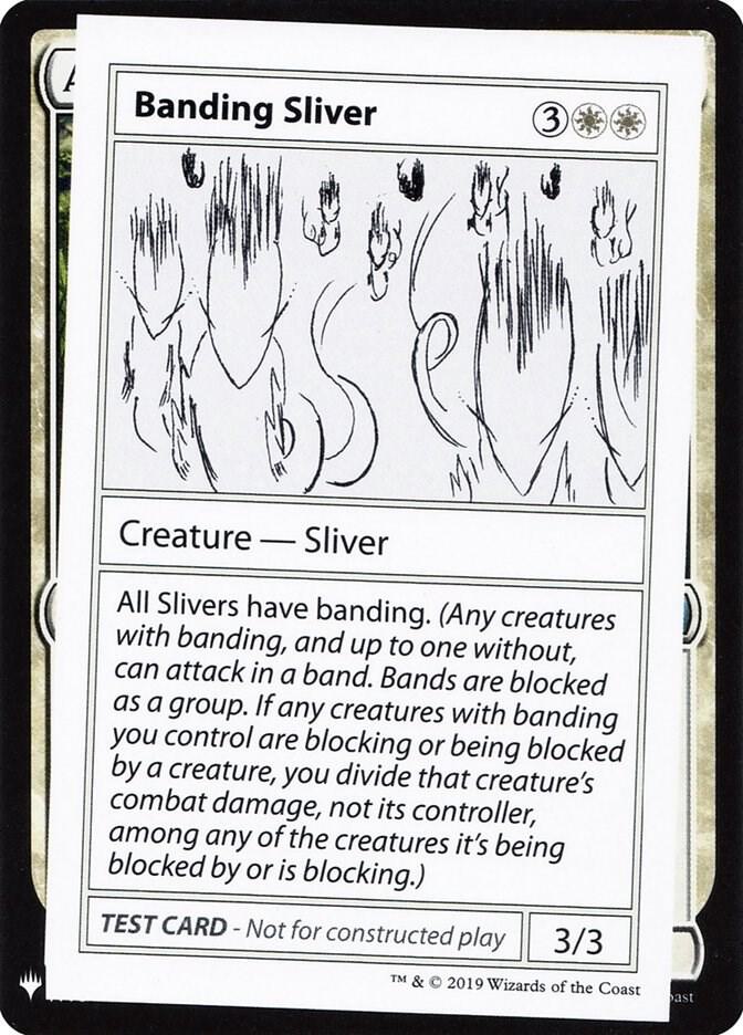 Banding Sliver - Mystery Booster: Convention Edition Exclusives - Magic ...