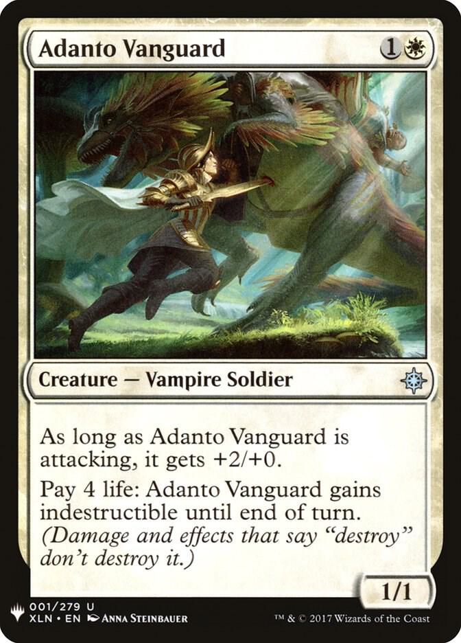 Adanto Vanguard - The List Reprints - Magic: The Gathering - TCGplayer.com