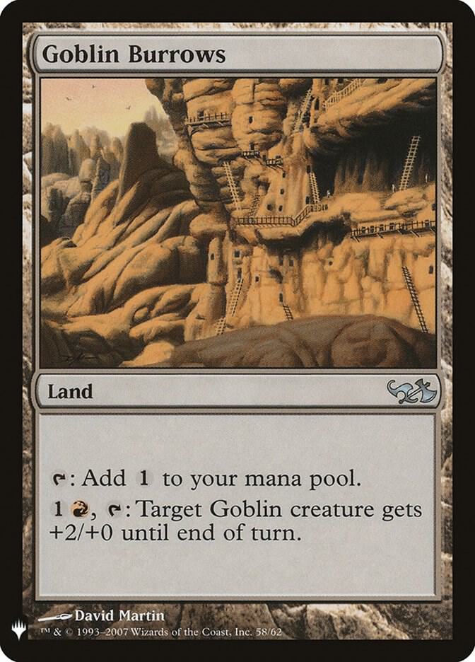 Goblin Burrows - The List Reprints - Magic: The Gathering - TCGplayer.com