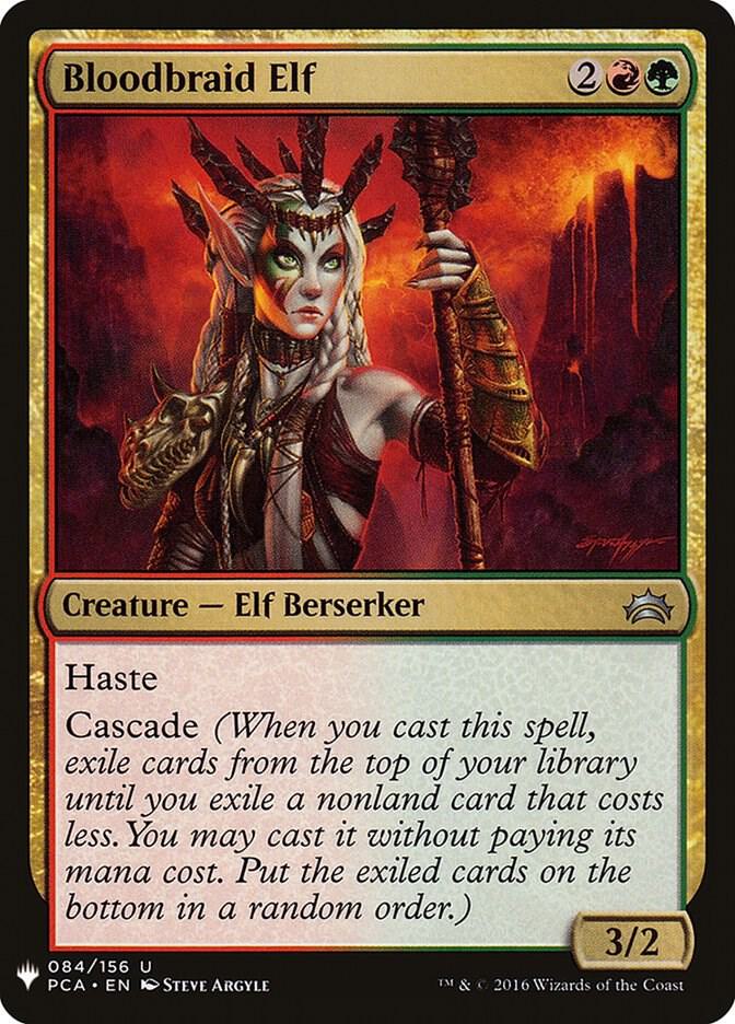 Bloodbraid Elf - The List Reprints - Magic: The Gathering