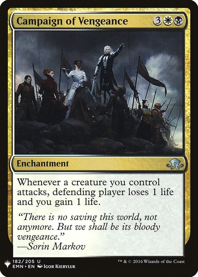 Campaign of Vengeance - The List Reprints - Magic: The Gathering ...
