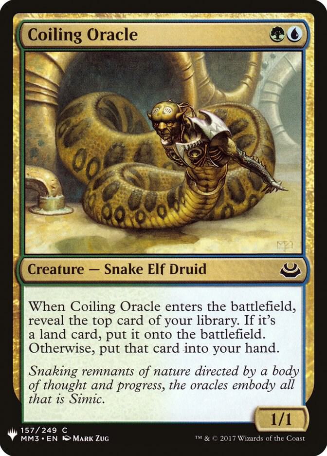 Coiling Oracle - The List Reprints - Magic: The Gathering - TCGplayer.com