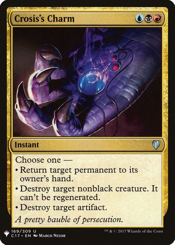 Crosis's Charm - The List Reprints - Magic: The Gathering - TCGplayer.com