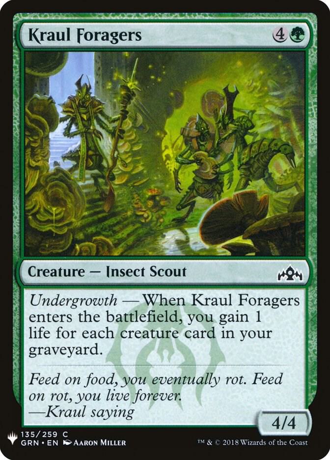 Kraul Foragers - The List Reprints - Magic: The Gathering