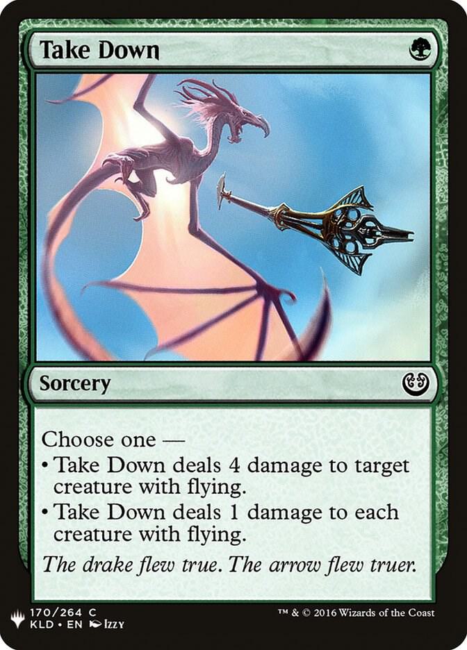 Take Down - The List Reprints - Magic: The Gathering - TCGplayer.com
