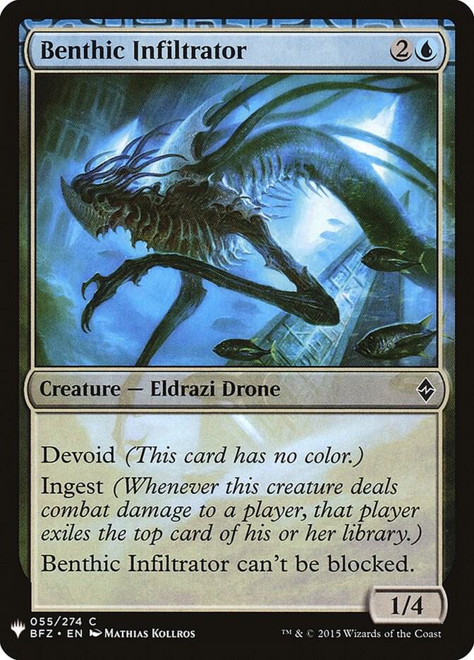 Benthic Infiltrator - The List Reprints - Magic: The Gathering ...